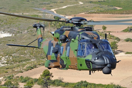 French Army's NH90 TTH helicopter conducts initial naval trials - Army Technology
